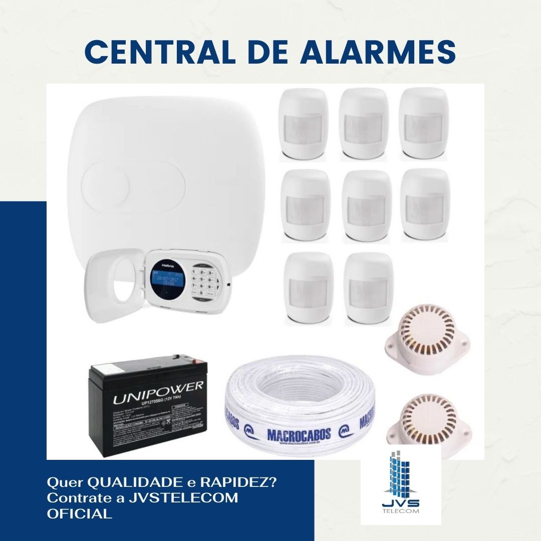 Centrais de Alarmes - JVSTELECOM OFICIAL
